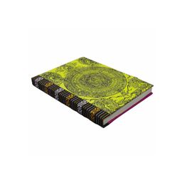 Kunst und Magie Tagebuch Notizbuch Nachhaltig Handgemacht Mandala Tagebuch Lokta Papier Poesie