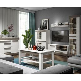 Feldmann-Wohnen Wohnzimmer-Set Blanco