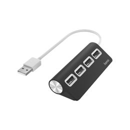 Hama USB-Adapter, 15 cm, USB-2.0-Hub