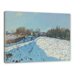 Pixxprint Leinwandbild Alfred Sisley