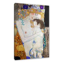 Pixxprint Leinwandbild Gustav Klimt