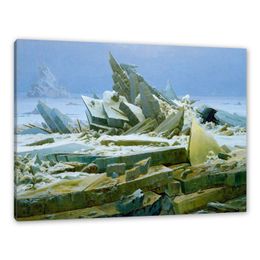 Pixxprint Leinwandbild Caspar David Friedrich