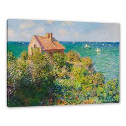 Pixxprint Leinwandbild Claude Monet