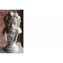 JVmoebel Skulptur Design Beethoven Büste Statue Skulptur Figuren Decoration 2017