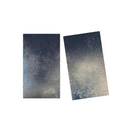 Primedeco Herd-Abdeckplatte »Spritzschutz Herdabdeckplatte Schneidebrett aus Glas Abstrakte dunkle Wand