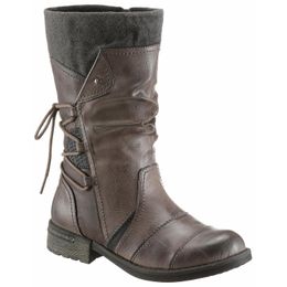 Große Größen: Reflexan Stiefel, taupe-grau, Gr.38