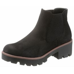 Rieker Große Größen: Chelseaboots, schwarz, Gr.36