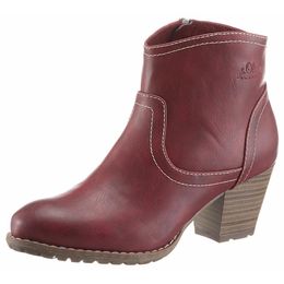 Große Größen: s.Oliver RED LABEL Stiefelette, bordeaux, Gr.39