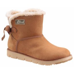 Große Größen: s.Oliver RED LABEL Winterboots, braun, Gr.38