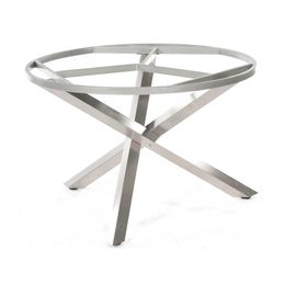 MUESING GMBH & CO KG Edelstahl-Tischgestell Base-Spectra 110 cm rund für Tischplatten Ø 134 cm