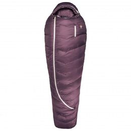 Grüezi Bag Grüezi Bag - Women's Biopod DownWool Subzero 175 - Daunenschlafsack Gr 150 - 175 cm - 200 x 77 x 50 cm Zip: Reverse-J Berry