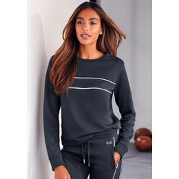 H.I.S EM LBG Große Größen: Sweatshirt, marine, Gr.52/54