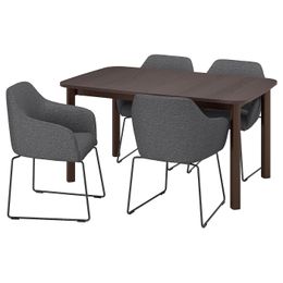 IKEA STRANDTORP / TOSSBERG Tisch und 4 Stühle