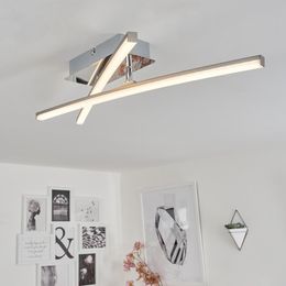 hofstein Powassan Deckenleuchte LED Chrom, 2-flammig