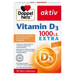 Queisser DOPPELHERZ Vitamin D3 1000 I.E. EXTRA Tabletten