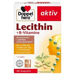 Queisser DOPPELHERZ Lecithin+B-Vitamine Kapseln