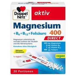 Queisser DOPPELHERZ Magnesium+B Vitamine DIRECT Pellets