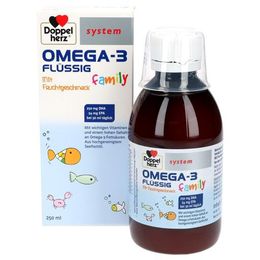Queisser DOPPELHERZ Omega-3 flüssig family system