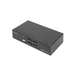Digitus DS-12880 - KVM / audio / USB switch - 4 ports