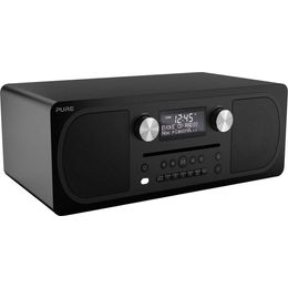 pure »Evoke C-D6« Stereoanlage (Digitalradio (DAB), UKW mit RDS, 20 W), schwarz