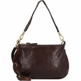 Campomaggi Schultertasche Leder 34 cm moro