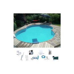 my POOL BWT Achtformpool (Set, 10-tlg), BxLxH: 300x470x120 cm, weiß