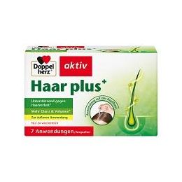 DOPPELHERZ Haar plus Ampullen 7 St