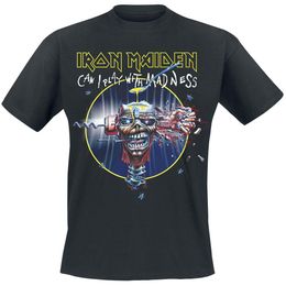 Iron Maiden Can I Play With Madness T-Shirt schwarz in L