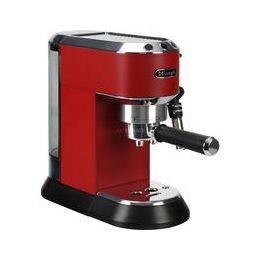 De'Longhi Dedica Style EC 685.R, Espressomaschine rot Kapazität: 1,1 Liter Verbrauch: 1.300 Watt (Betrieb) System: E.S.E. Abmessungen: 149 x 305 x 330 mm