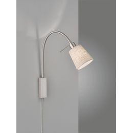 Fischer & Honsel Wolke Wandleuchte Nickel-Matt, 1-flammig