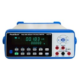 PeakTech Multimeter PeakTech 4075: TRMS Tischmultimeter ~ 63.000 Counts mit Datenlogger