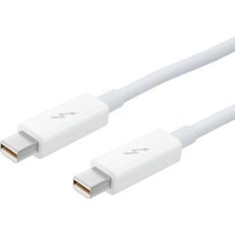 Apple Thunderbolt cable (0.5 m) Smartphone-Kabel, Thunderbolt, Thunderbolt (50 cm), weiß