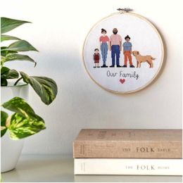 Kreuzstichbild - Figurico Family