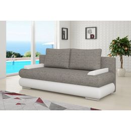 JVmoebel Sofa, Design Schlafsofa Couch Polster 3 Sitzer Stoff Couch Gästezimmer