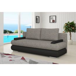 JVmoebel Sofa, Design Schlafsofa Couch Polster 3 Sitzer Stoff Couch Gästezimmer