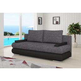 JVmoebel Sofa, Design Schlafsofa Couch Polster 3 Sitzer Stoff Couch Gästezimmer