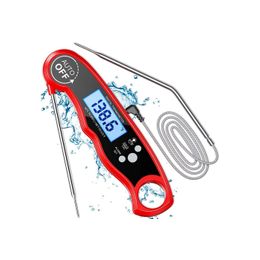 HYTIREBY Bratenthermometer LCD Digitales Bratenthermometer Küchenthermometer