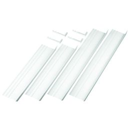 Aco Therm 3.0 Dämmungsanschlussprofil für Kellerfenster, 75x50 cm, 14 cm