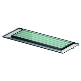 Aco Designabdeckung Vario mit Vollglas, 1000x400 mm