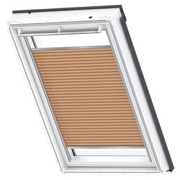 Velux Wabenplissee Uni Goldbeige 1049 Uni Goldbeige 1049, Y21, Aluminiumschiene,GGU,Manuell,Velux
