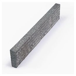 Seltra Natursteine Rasenkanten multi GALA RUSTIQUE Granit anthrazit Herkunft China, 6x20x100 cm