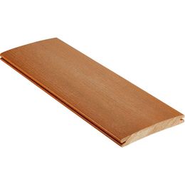 NATURinFORM WPC-Terrassendiele 19x140 mm DIE SMARTE Naturline-Edition bernsteinbraun, 3000 mm