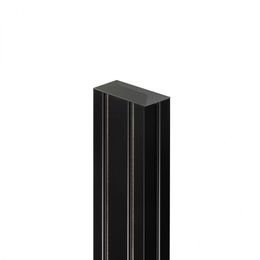 Wellker Sichtschutzpfosten PAN schwarz, 190 cm
