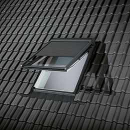 Velux Solar-Rollladen SST 0000 Aluminium dunkelgrau, 78x140 cm (MK08)