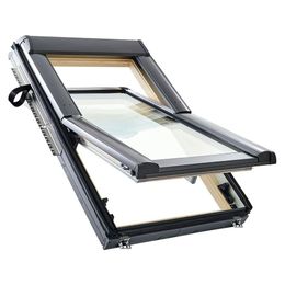 Roto Schwingfenster Designo R66E H200 Acoustic Verglasung Holz Dachfenster, 54x78 cm (5/7)