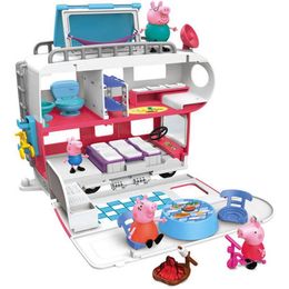 Hasbro Spielzeug-Auto Peppa Pig, Wohnmobil von Familie Wutz, mit Soundeffekten, bunt