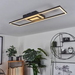 hofstein Taleta Deckenleuchte LED Schwarz, 1-flammig