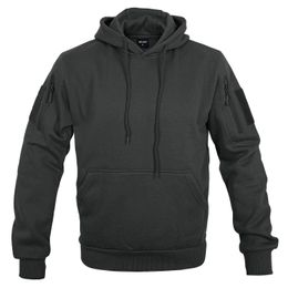 Mil-Tec Tactical Hoodie schwarz, Gr&ouml;&szlig;e XXL