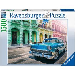 Ravensburger Puzzle Cars Cuba, 1500 Puzzleteile, Made in Germany, FSC® - schützt Wald - weltweit, bunt