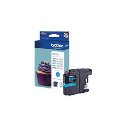 Brother LC123C / LC 123C High Capacity Cyan Ink - Tintenpatrone Cyan